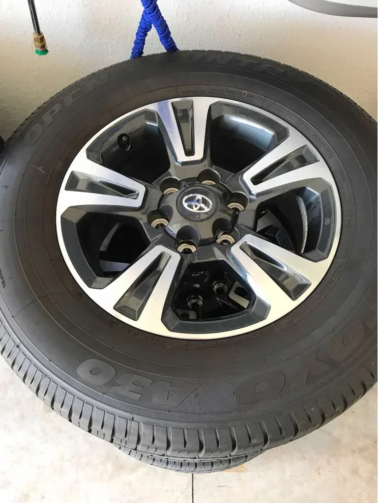 2017 Tacoma TRD Sport Wheels & Tires | Tacoma Forum - Toyota Tacoma Owners