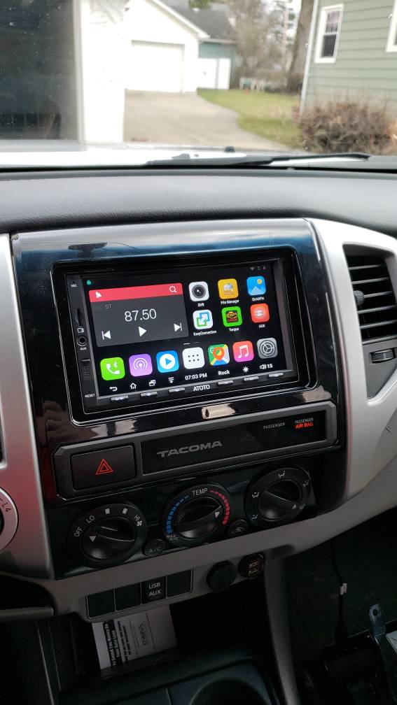 Toyota Tacoma Aftermarket Radio