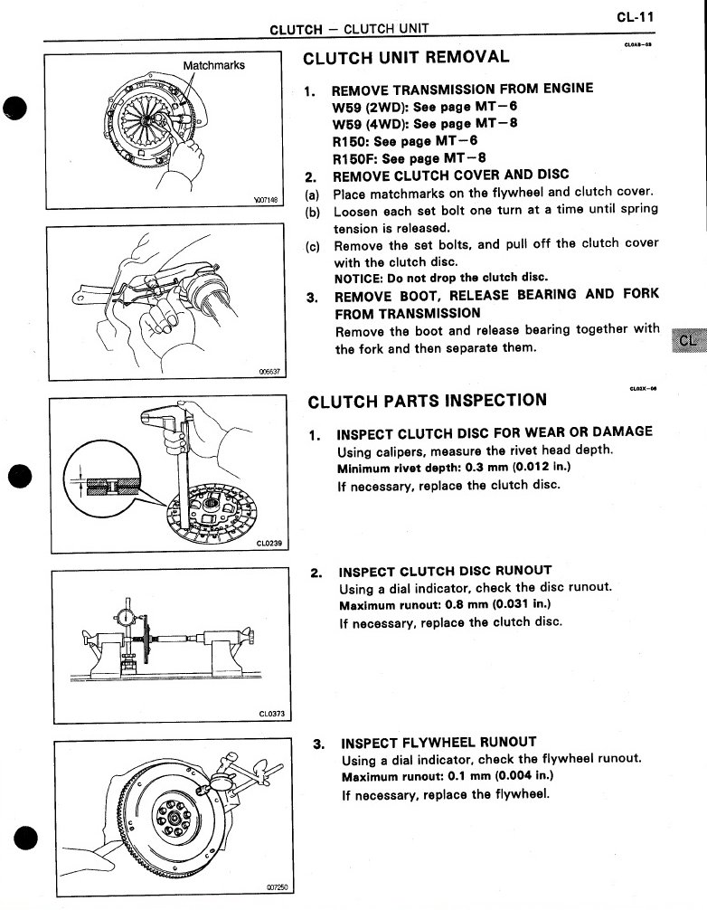 Clutch for the R150F manual transmission | Tacoma Forum - Toyota Tacoma ...