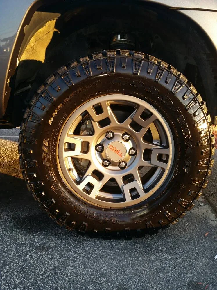 17" black TRD rims | Tacoma Forum - Toyota Tacoma Owners